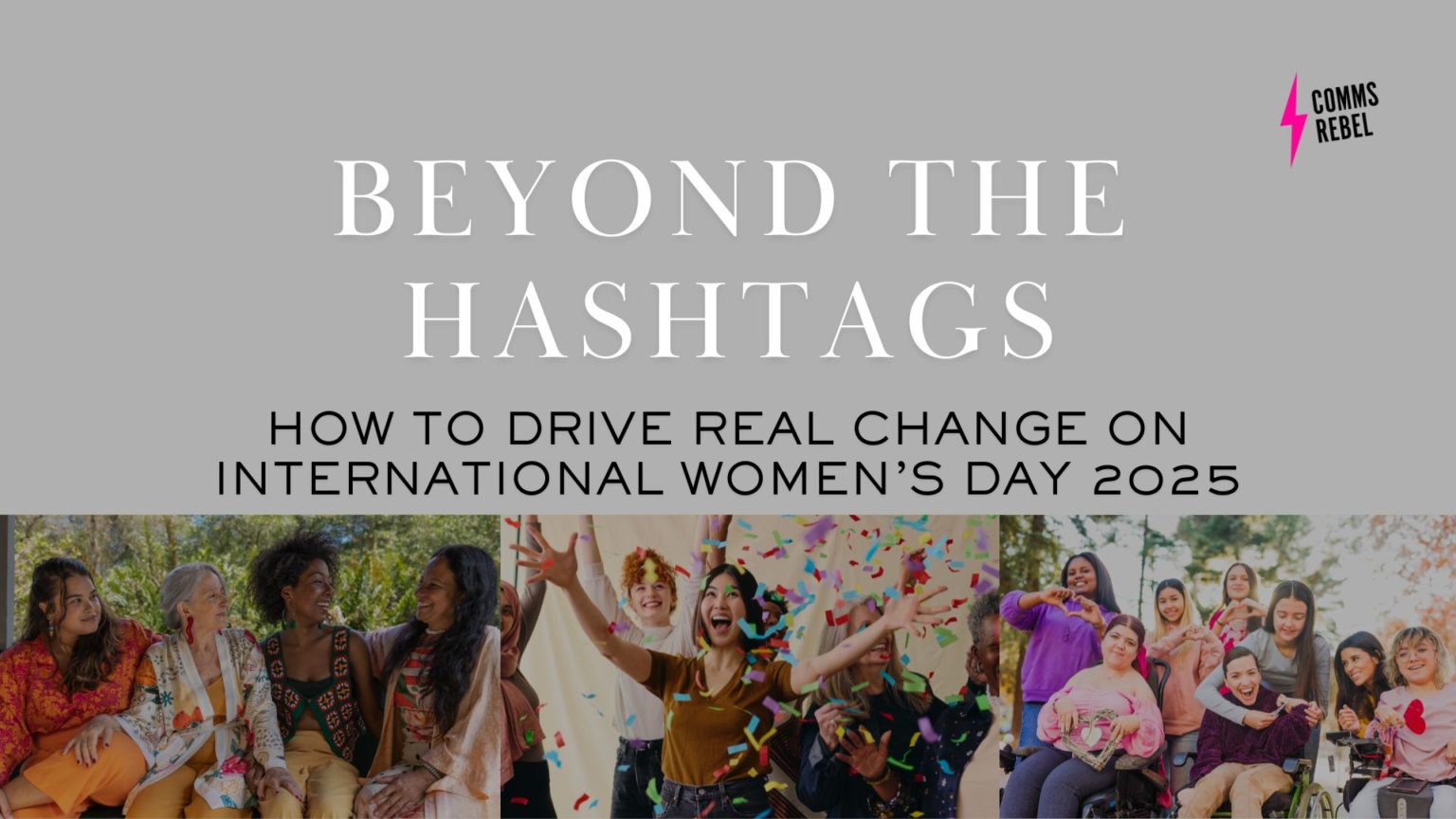 10 actionable ways to support gender equality - Comms Rebel